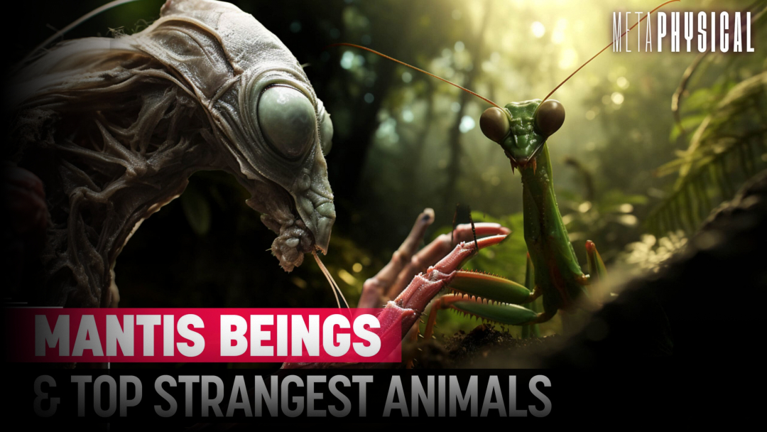 Praying Mantis Beings & Top Strangest Animals - Rise TV