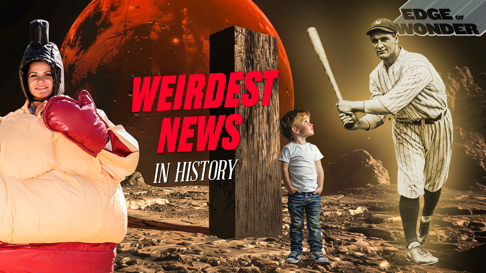 Monolith on Mars, Lou Gehrig Reincarnation | Rise TV