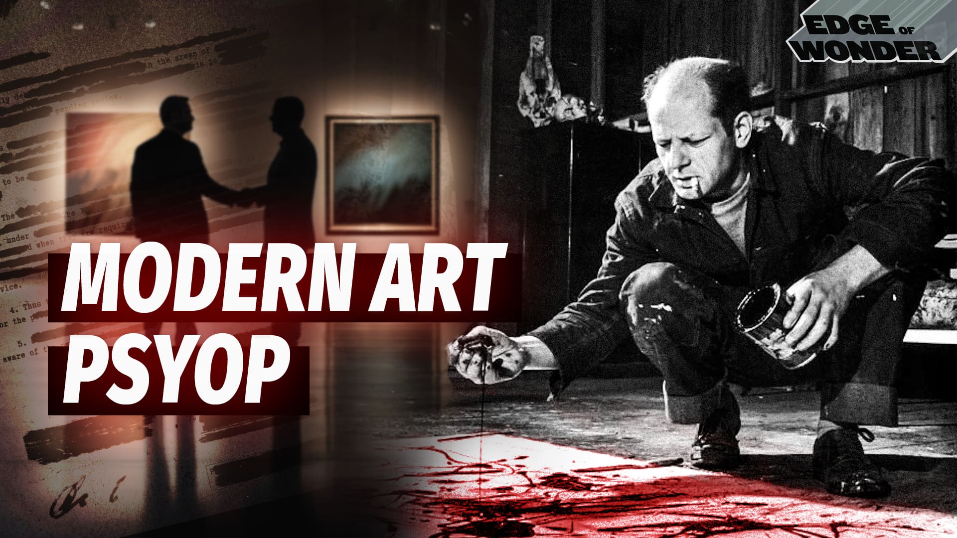 Modern Art Psyop, Money Laundering & CIA’s Hidden Art Collection - Rise TV