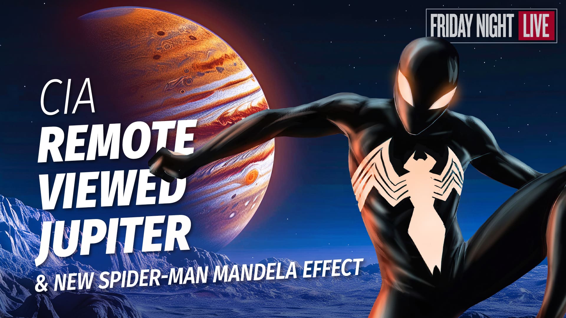 CIA Remote Viewed Jupiter, New Spider-Man Mandela Effect & Weird News ...