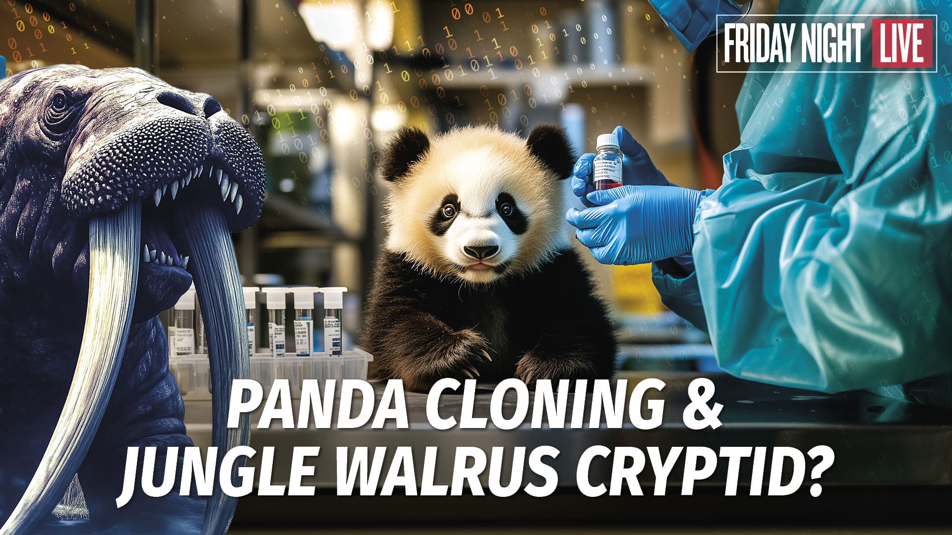 Panda Cloning, Do You Trust Chinese AI? & Jungle Walrus Cryptid - Rise TV