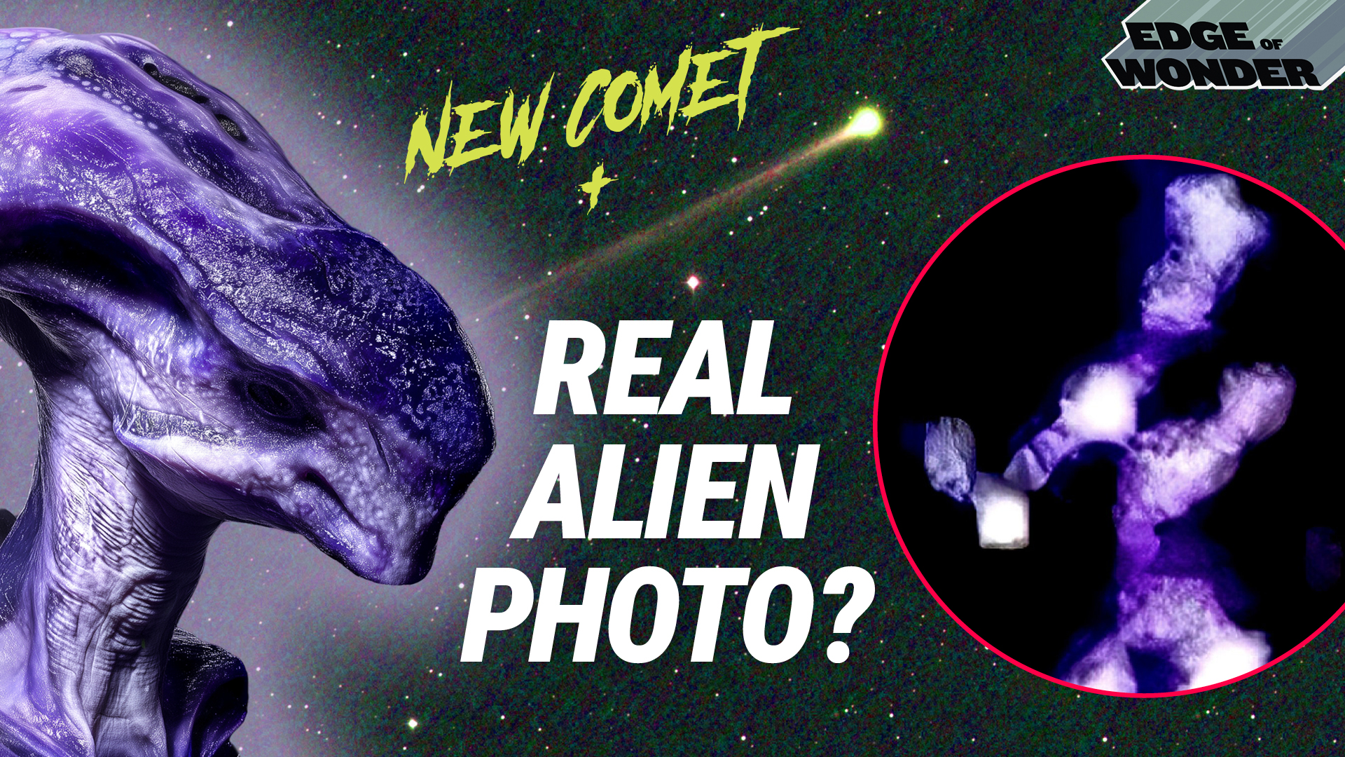 Green Beret Claims Alien Photo Is Real & New Comet C/2025 R2 (SWAN ...