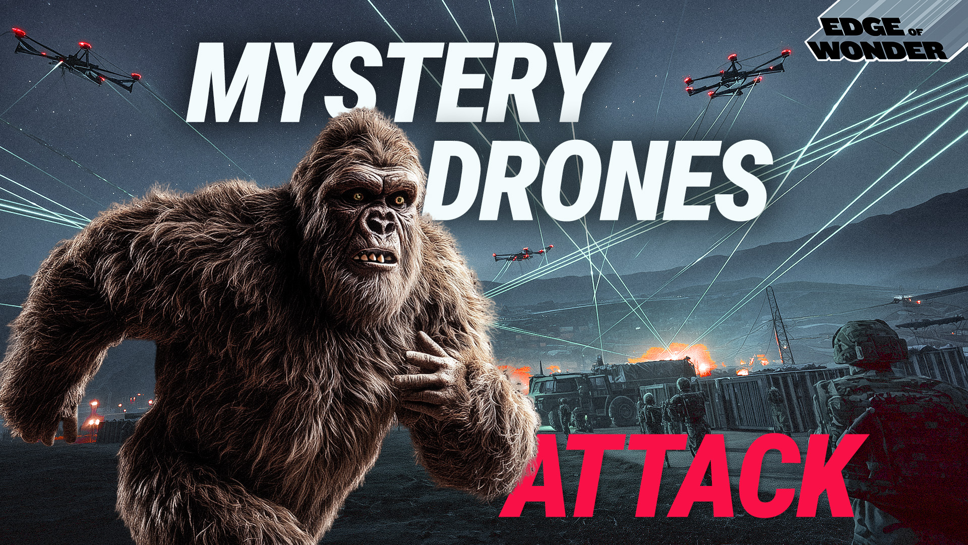 Mystery Drones Attack Denmark Military Bases & Bigfoot Dragged by ...